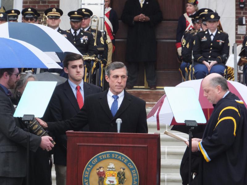 Carney takes oath as Delaware’s 74th governor | Cape Gazette